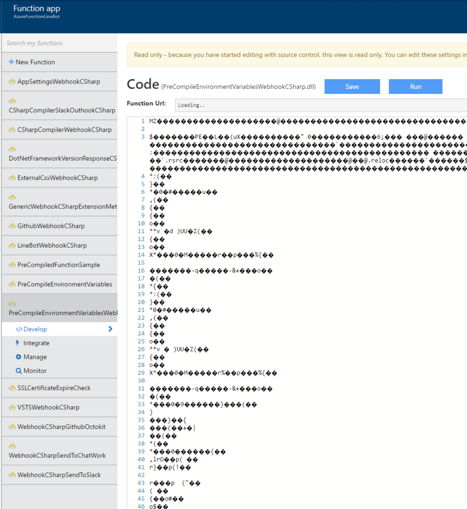 AzureFunctionsのPrecompiled Functionsを試してみる - tech.guitarrapc.cóm