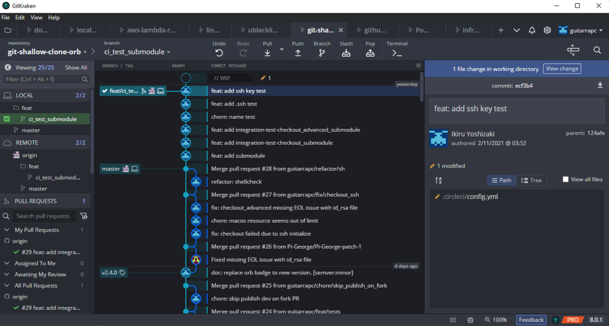 GitKraken を改めて考えてみる - tech.guitarrapc.cóm