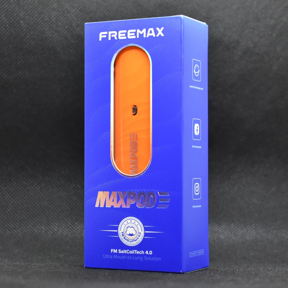 「FreeMax MAXPOD 3」レビュー、簡単操作で手が汚れないPOD型VAPE - ミルフモ