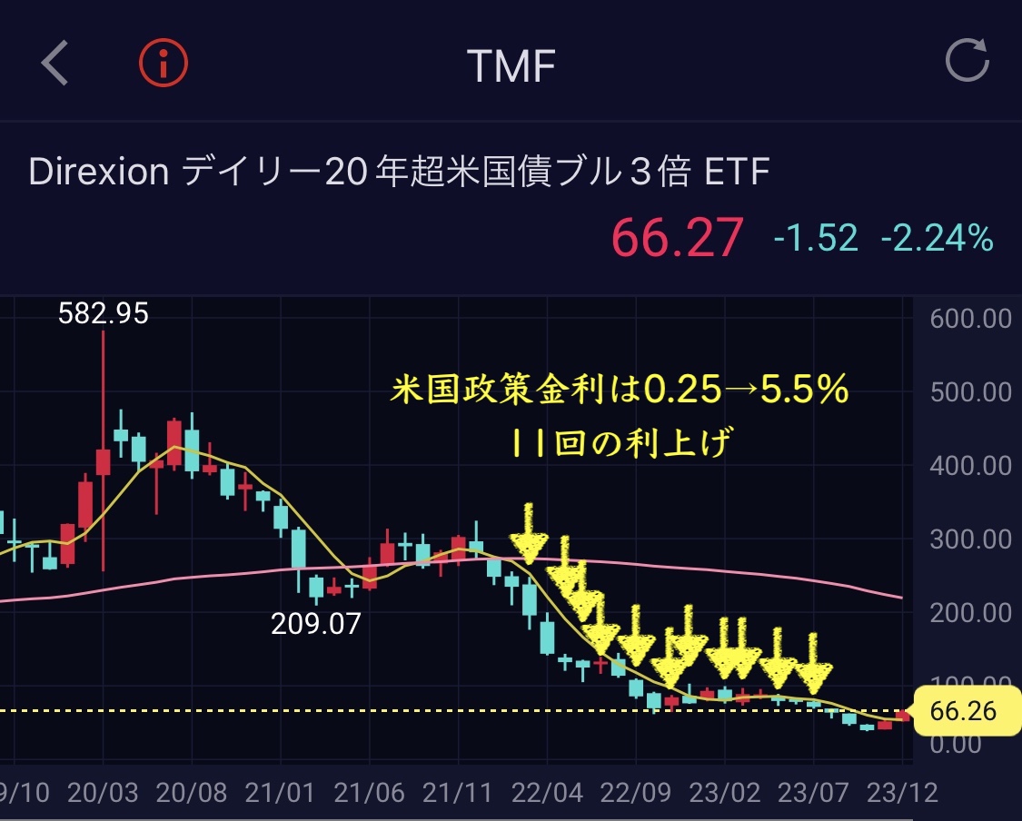 まだ間に合う？ TMF（3倍レバレッジ債権ETF）で爆益を目指す！ - 🌀ぐるぐるねこ男ブログ🌀