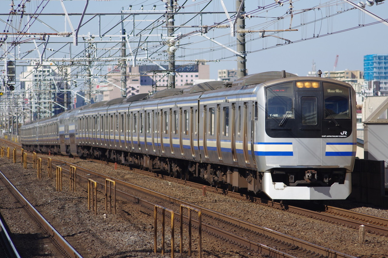 2/2撮影[2]:総武快速線 - 東海道・山陽三十五次