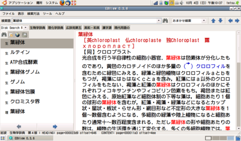 NetWalker：EBViewを使って辞書検索 - グズてつのぼやき
