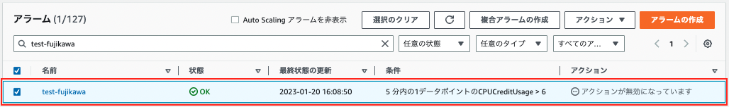 【図解あり】CloudWatchアラームの有効/無効操作がCloudWatchコンソールからできるようになりました - ForgeVision Engineer Blog