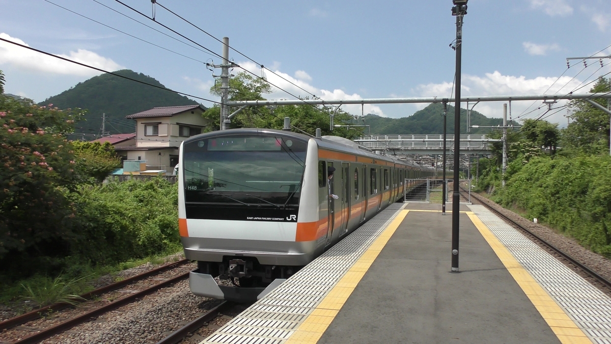 中央線鳥沢駅・桂川大橋でE353系・E233系・211系を撮影 - 子供の頃の鉄道好きが復活した