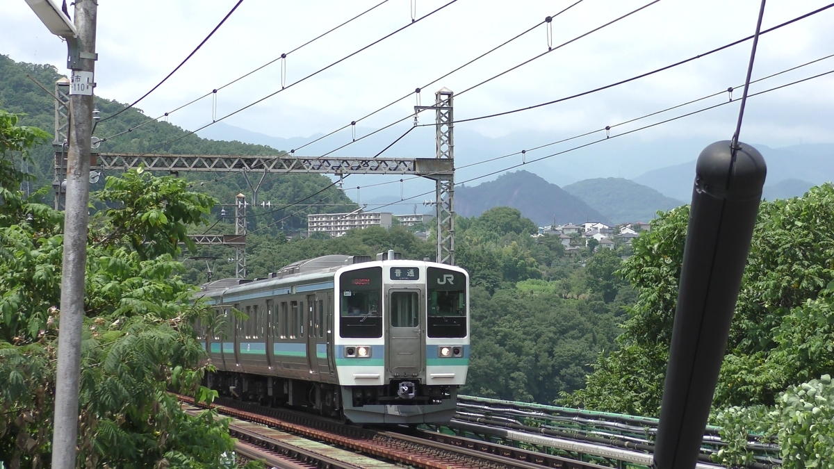 中央線鳥沢駅・桂川大橋でE353系・E233系・211系を撮影 - 子供の頃の鉄道好きが復活した