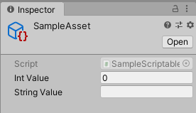 【Unity】ScriptableObject の InspectorGUI を EditorWindow で利用する - うにてぃブログ