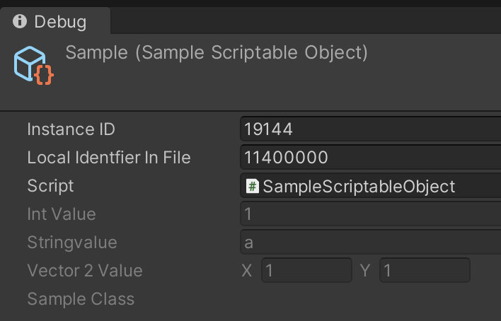 【Unity】ScriptableObject のフィールドは再生を終了しても保存される - うにてぃブログ