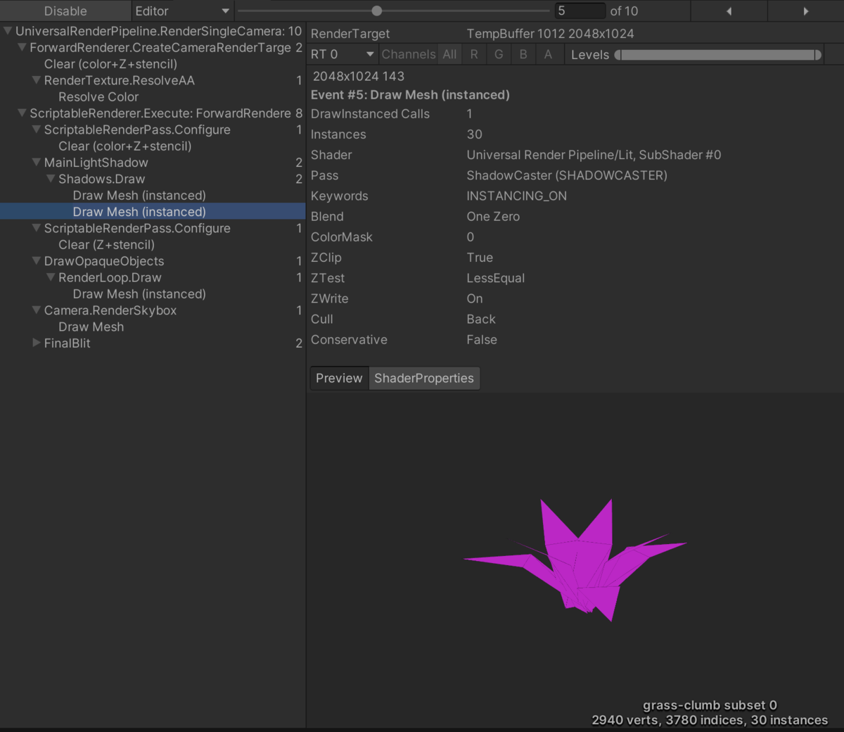 【Unity】Graphics.DrawMeshInstanced を利用してみる - うにてぃブログ