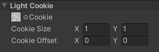 【Unity】Light Cookie の Size や Offset をスクリプトから変更する - うにてぃブログ