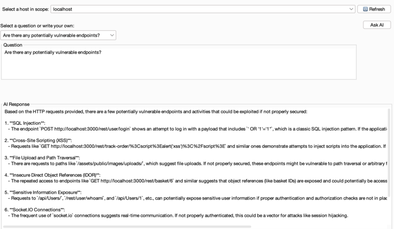 Burp AI : セキュリティ診断にAIの力を借りる - hacomono TECH BLOG