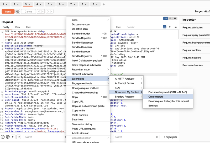 Burp AI : セキュリティ診断にAIの力を借りる - hacomono TECH BLOG