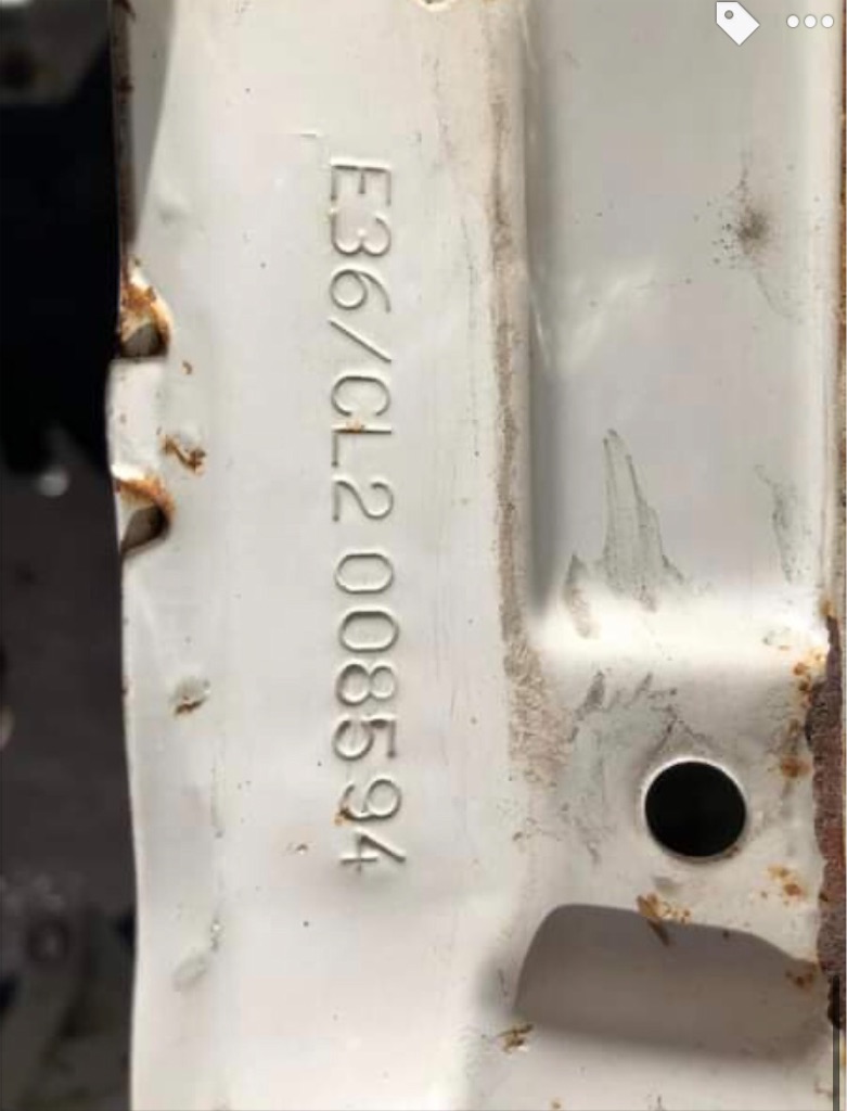 1994 BMW E36 JTCC chassis (Facebook 掲載) - usedcarparts’s blog