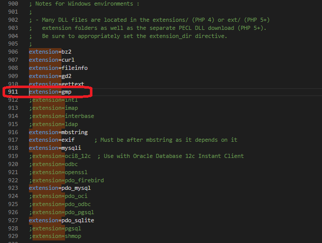 xampp-portable-windows-x64-7.3.10-1-VC15のPHP7.3.10でGMP関数を使う設定 - haiju's 開発メモ