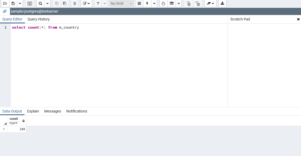 pgAdmin4を使ってPostgreSQL 10.10の起動からSQLの実行までチュートリアルをやってみた - haiju's 開発メモ