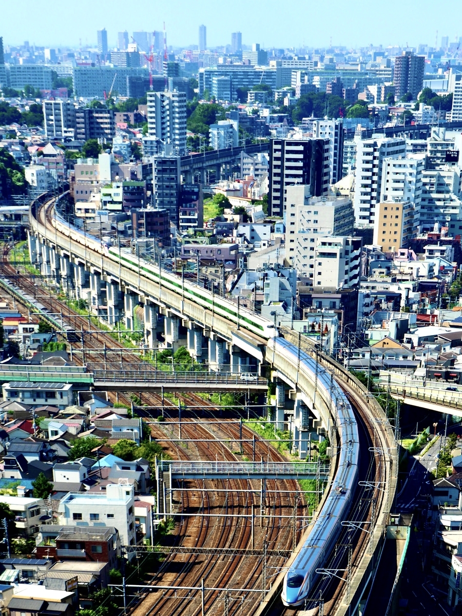 200系色E2系とE7系の出会い - キハ58君の鉄道など ひとコマ