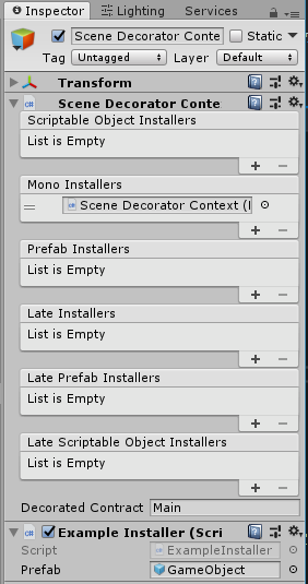 【Unity】【Zenject】DIの影響範囲を指定するContextの使い方まとめ - LIGHT11
