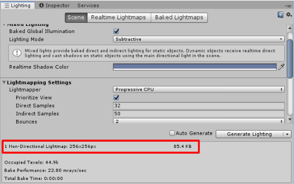 【Unity】Unityのライトマップ設定の各項目の説明（Progressive Lightmapper編） - LIGHT11