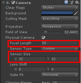 【Unity】Unity2018.3でFBXからカメラの焦点距離やセンササイズをインポートできるようになってた - LIGHT11
