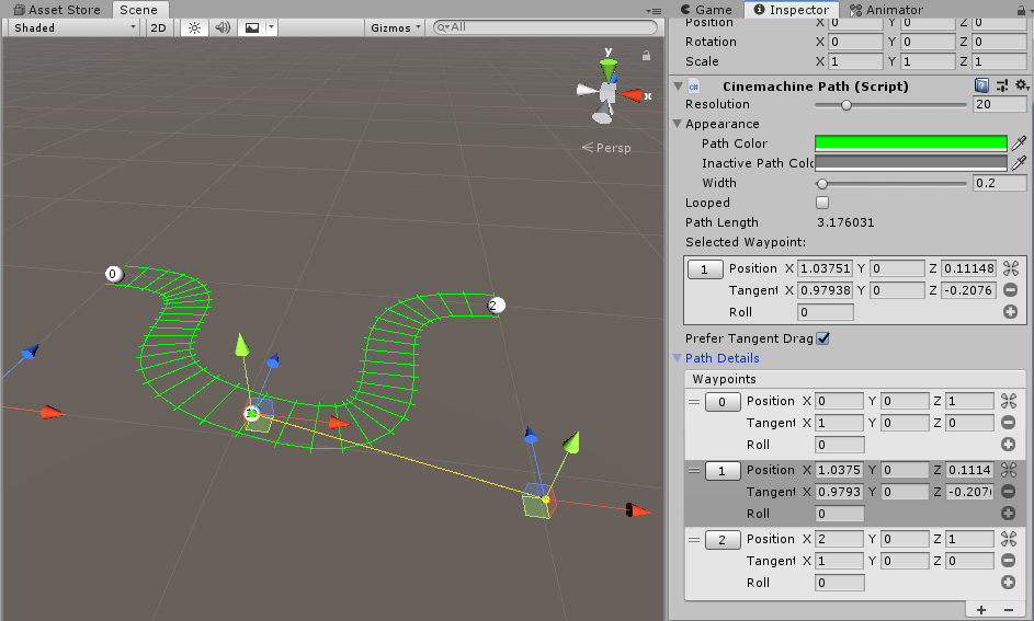 【Unity】【Cinemachine】Virtual CameraのTracked Dollyでパスに沿ってカメラを動かす - LIGHT11