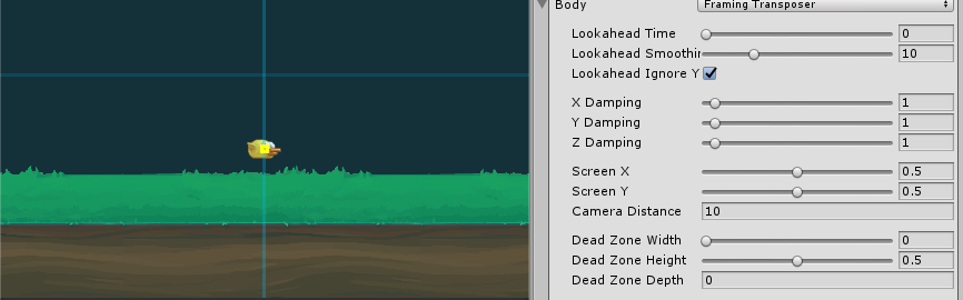 【Unity】【Cinemachine】Framing Transposerを使って2Dゲーム用のカメラを作る - LIGHT11