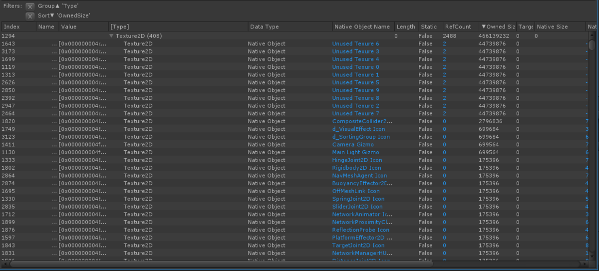 【Unity】Memory Profilerでメモリを使いすぎなオブジェクトを特定する - LIGHT11