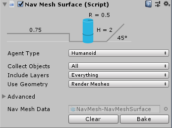 【Unity】NavMeshをランタイムで構築できるNavMeshComponents - LIGHT11