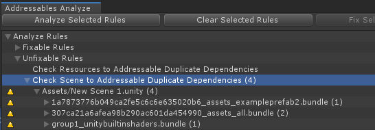 【Unity】【Addressable】Analyzeツールを使って依存関係がヤバいAssetBundleを分析する - LIGHT11