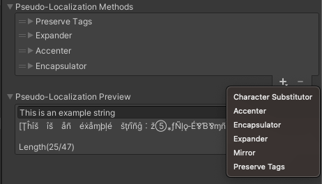 【Unity】【Localization】Pseudo-Localizationでローカライズに関する色んなテストを行う - LIGHT11