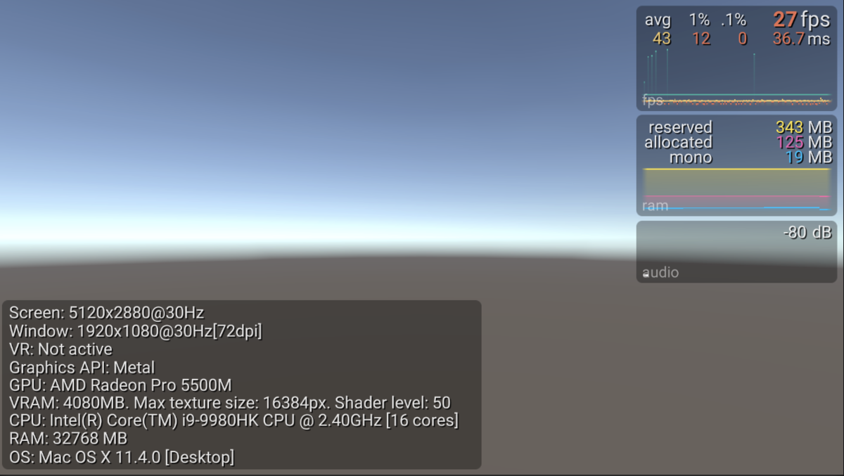 【Unity】パフォーマンス情報をグラフィカルに可視化できるOSS『Graphy』紹介 - LIGHT11