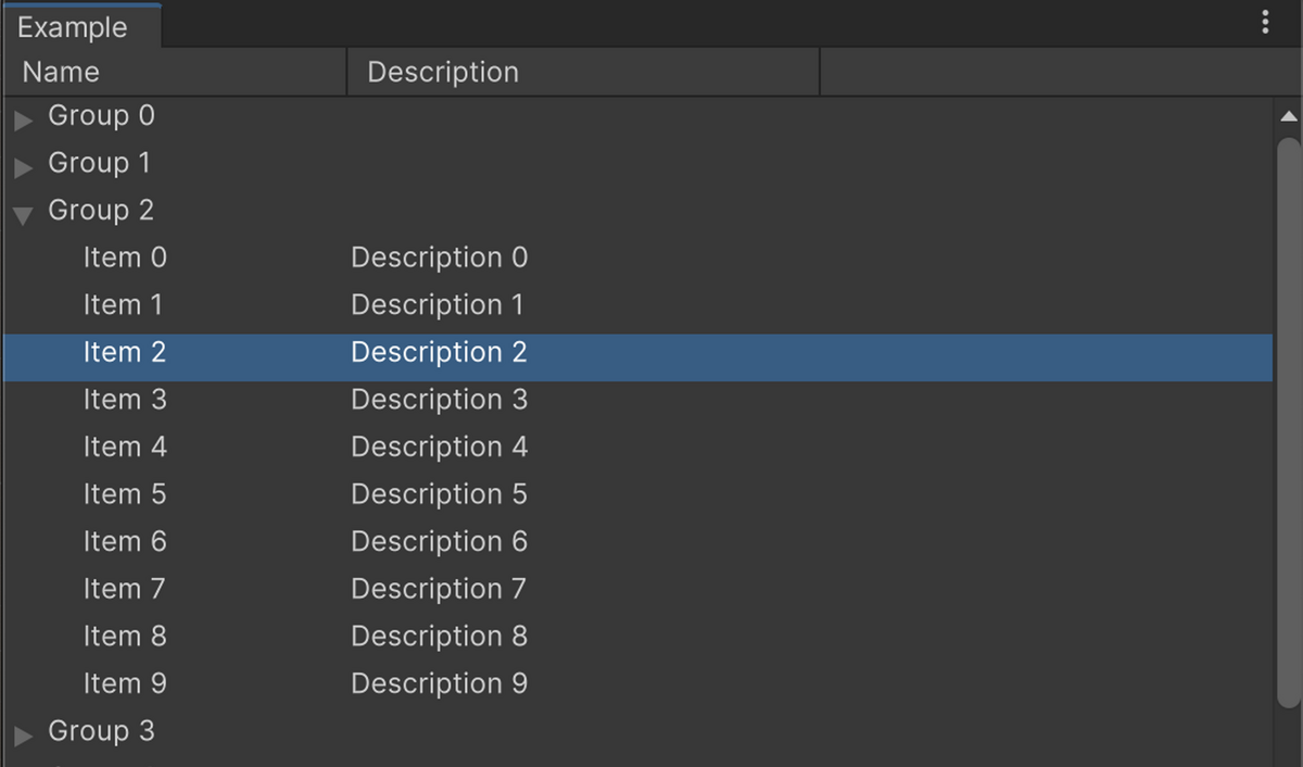 【Unity】【UI Toolkit】MultiColumnTreeViewを使ってマルチカラムのツリービューを実装する - LIGHT11