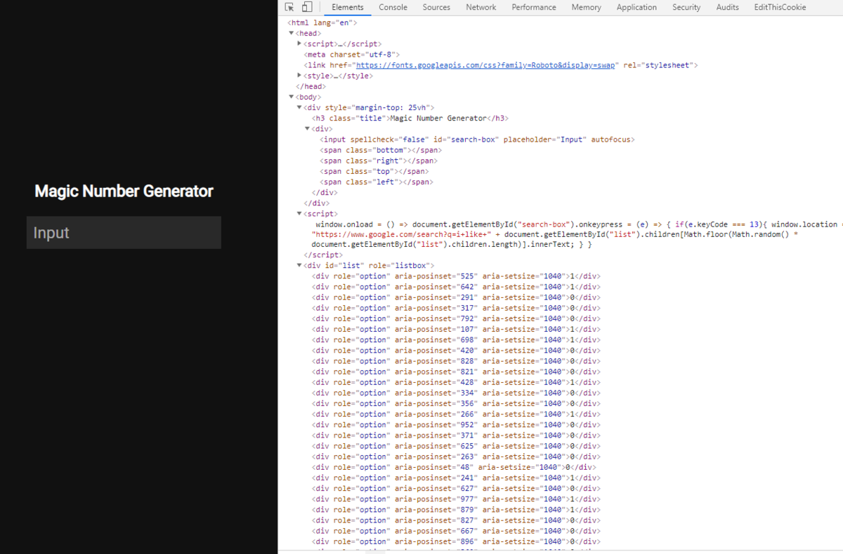 Accessible Rich Internet Applications [HSCTF 6 web] - はまやんはまやんはまやん
