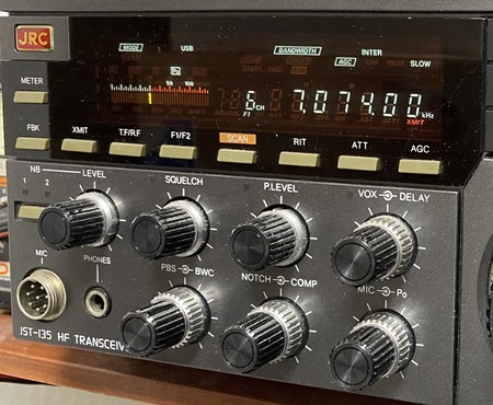 JRC JST-135をFT8用に鍛え直す(4) PTTを押させてみる - 駄目社員はむの日記