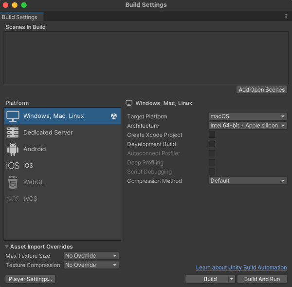 【Unity】Build Report Inspectorを用いてビルドプロセスに関する情報をインスペクター上に分かりやすく表示する - はなちるのマイノート