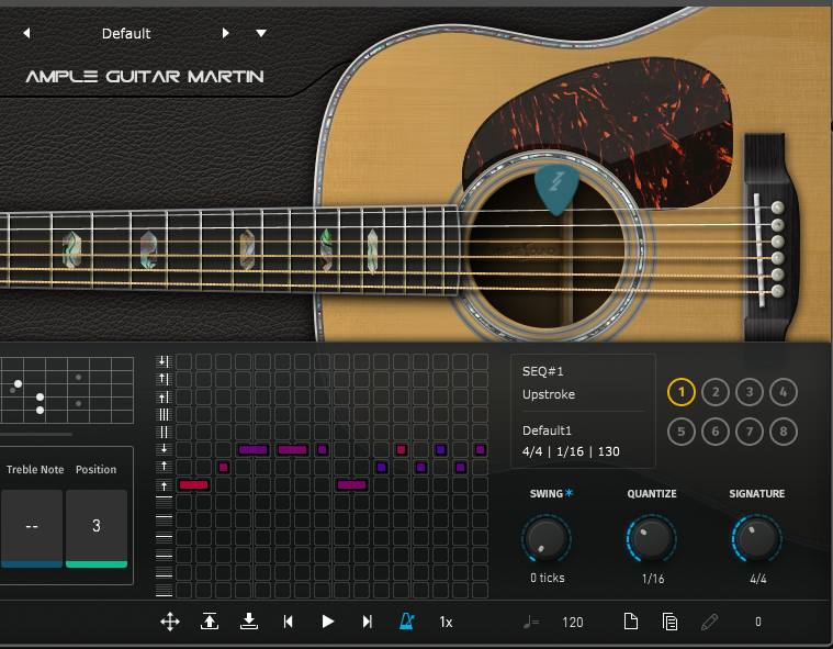 Ample Guitarの使い方/ギターコードを簡単に指定する方法 - HMSounds フリー音楽・効果音制作