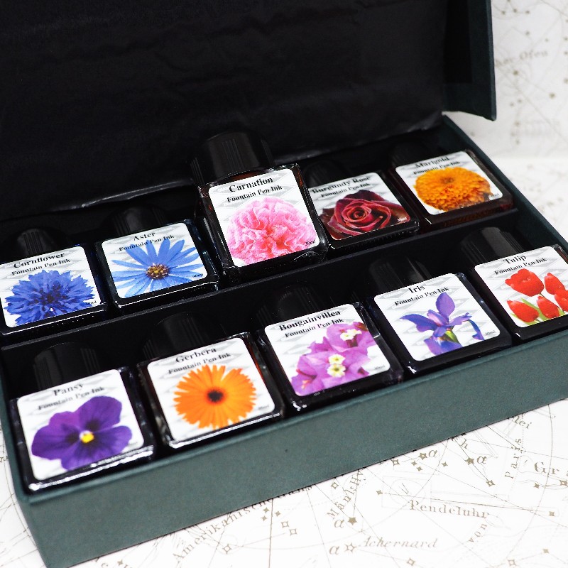 #020 DIAMINE Flower Set Carnation - HAPPY INK DAYS archives