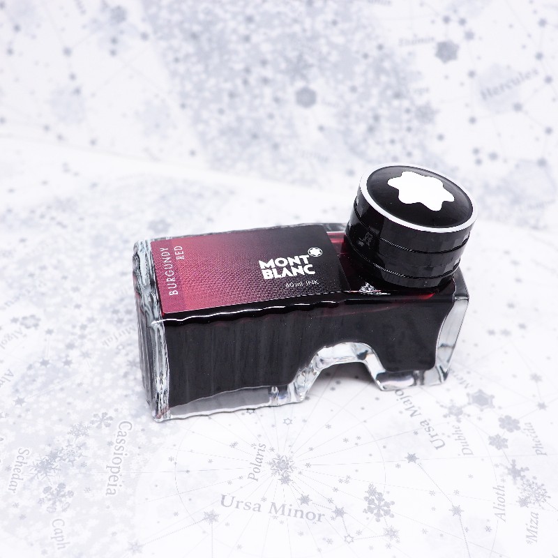 #0111 MONT BLANC BURGUNDY RED - HAPPY INK DAYS archives