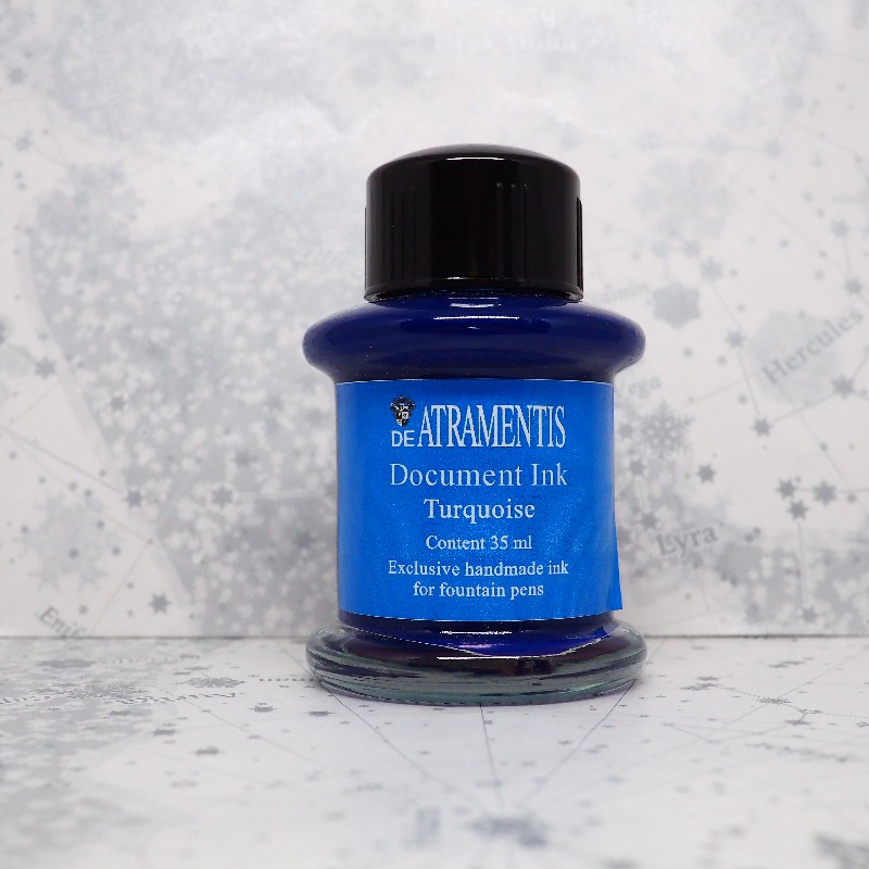 #0469 DE ATRAMENTIS Document Ink Turquoise - HAPPY INK DAYS archives