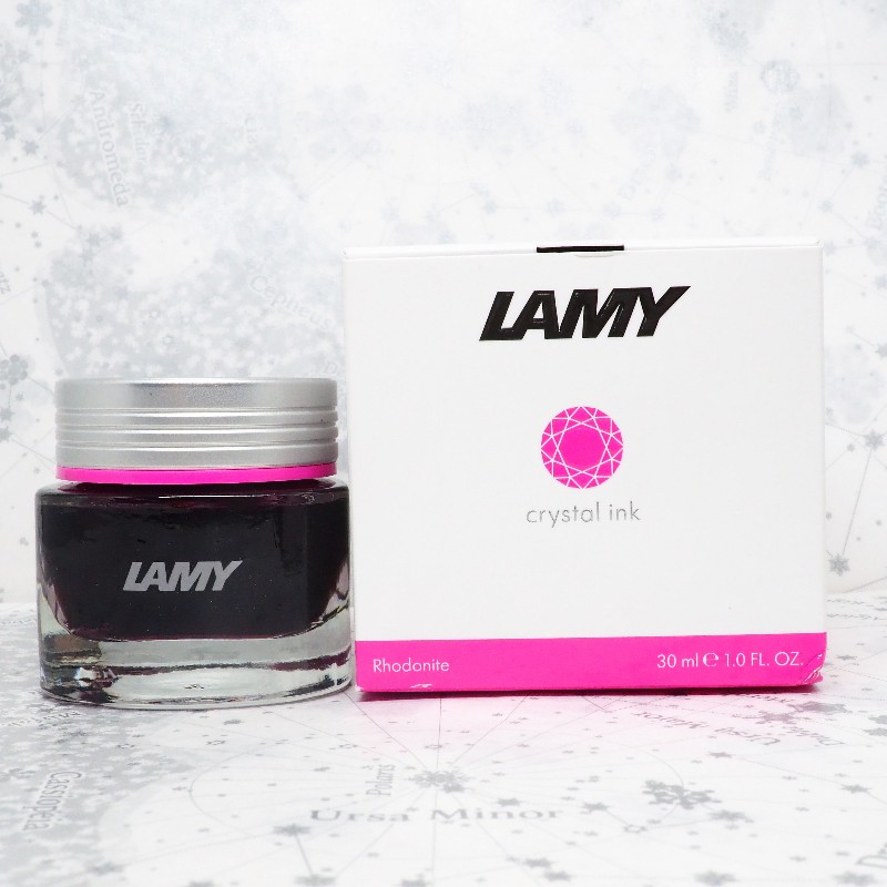 #0695 LAMY crystal ink Rhodnite - HAPPY INK DAYS archives