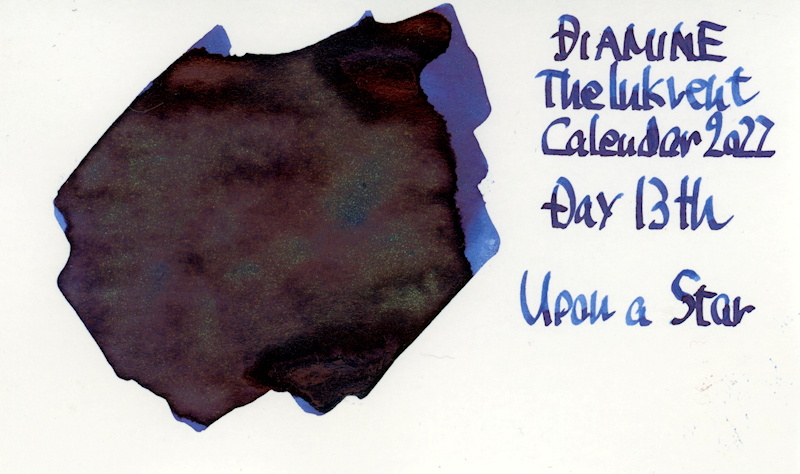#1014 DIAMINE Upon a Star - HAPPY INK DAYS archives