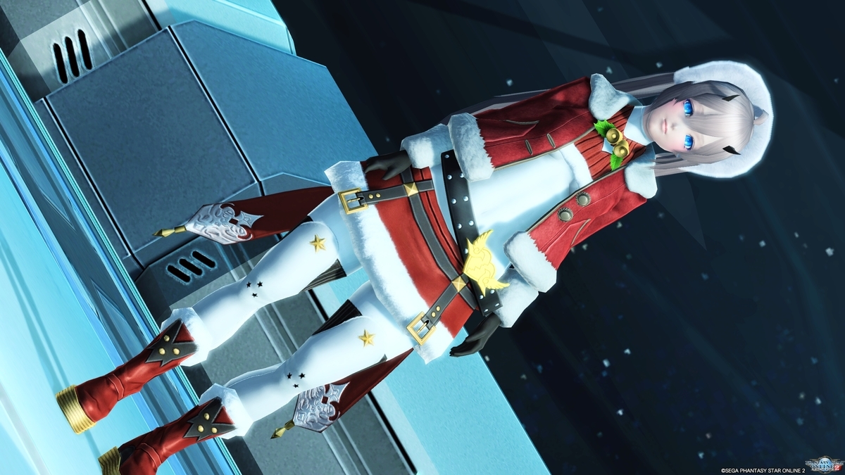 【PSO2】新クリスマス衣装を暖かくアレンジしてみた！ - はれひーのやつ