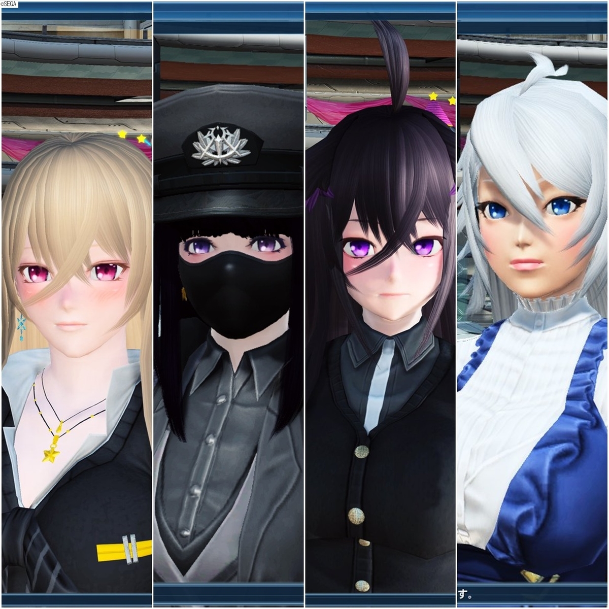 【PSO2】マンガ風瞳の種類を顔タイプ別にまとめたやつ！ - はれひーのやつ