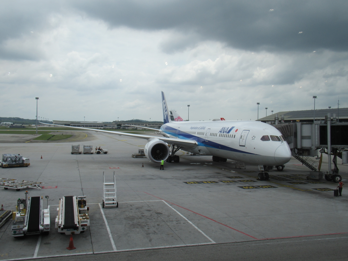 人が少なくて快適な後方席。NH886(クアラルンプール→羽田)エコノミークラス搭乗記 - 世界は広いが、遠くない！