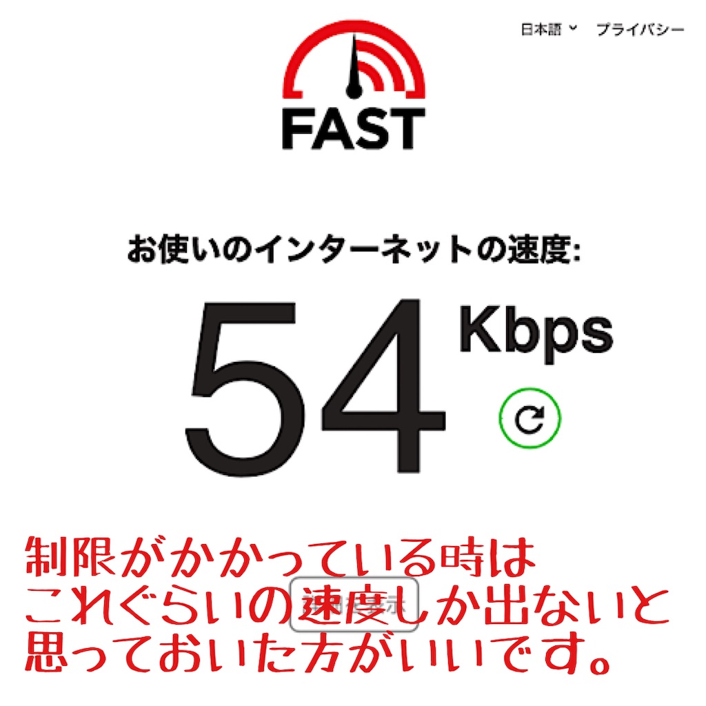 【レビュー】povo2.0の128kbps制限下の使用感、何ができるのか？ - ハリマくんの家