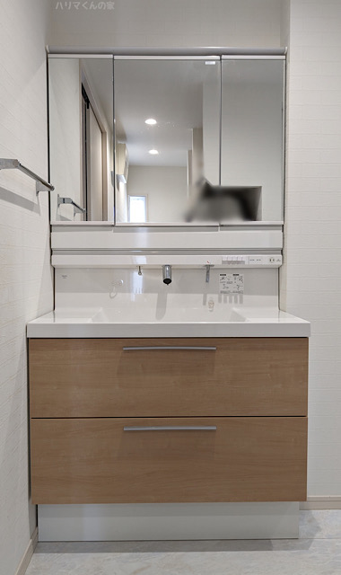 【web内覧会】洗面所 - ハリマくんの家