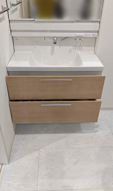 【web内覧会】洗面所 - ハリマくんの家