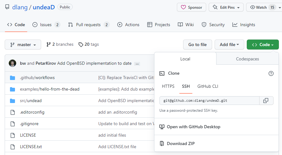 DFLのビルド方法 - ...ing logging 4.0