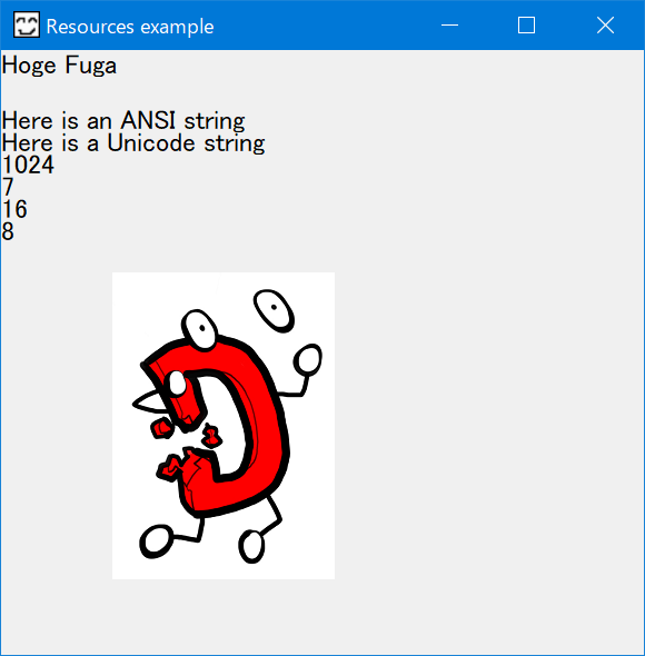DFL: リソースファイル読み込みのサンプルコード - ...ing logging 4.0