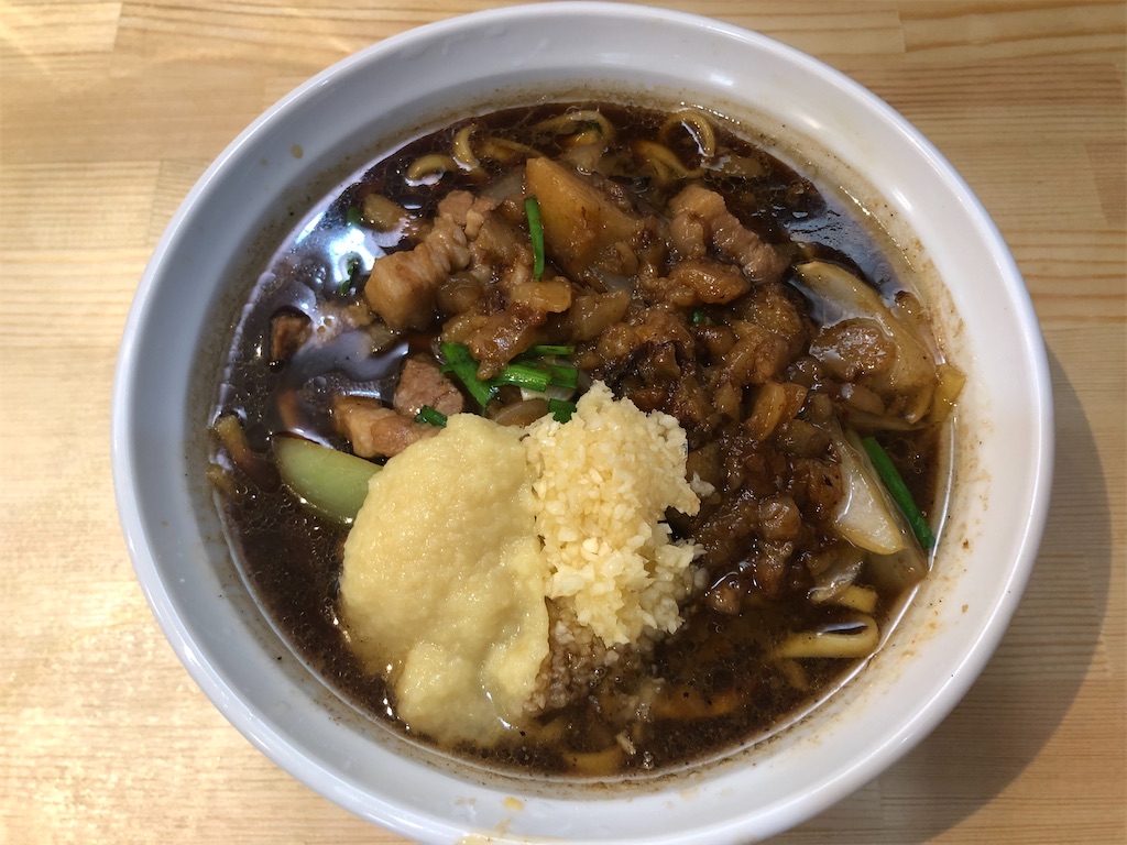 『大銀杏』「スタミナらぁめん(ニンニクショウガアブラまし)」※いわて生協ベルフまつぞの2階にオープン! 岩手県盛岡市松園 - 主にラーメン日記 by harusakikai@はてな