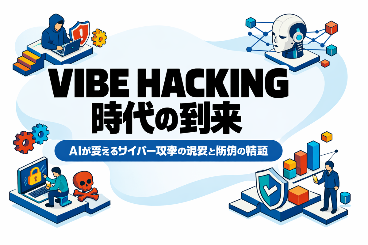 Vibe Hacking時代の到来：AIが変えるサイバー攻撃の現実と防御の課題 - エンジニアの長谷川