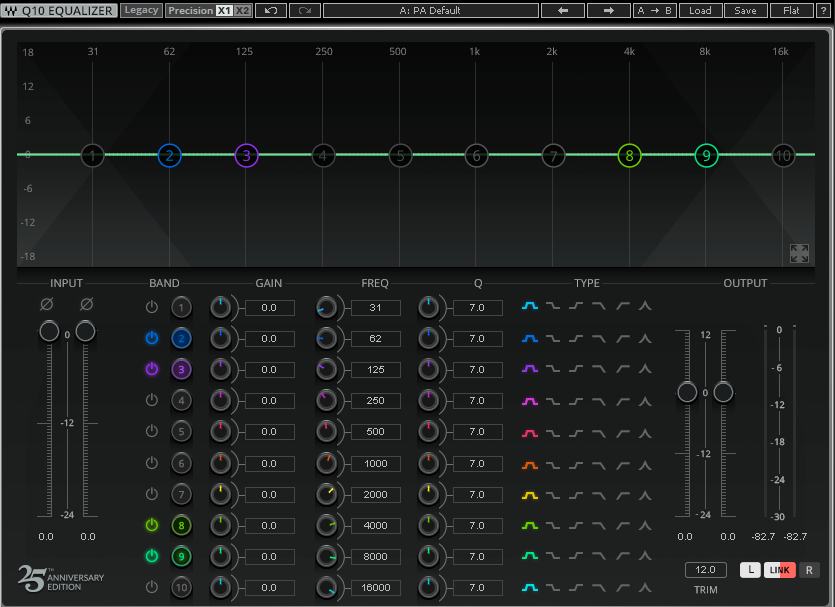 【Waves】Q10 Equalizerのプリセットについて - ねこらぼ( 'ω')